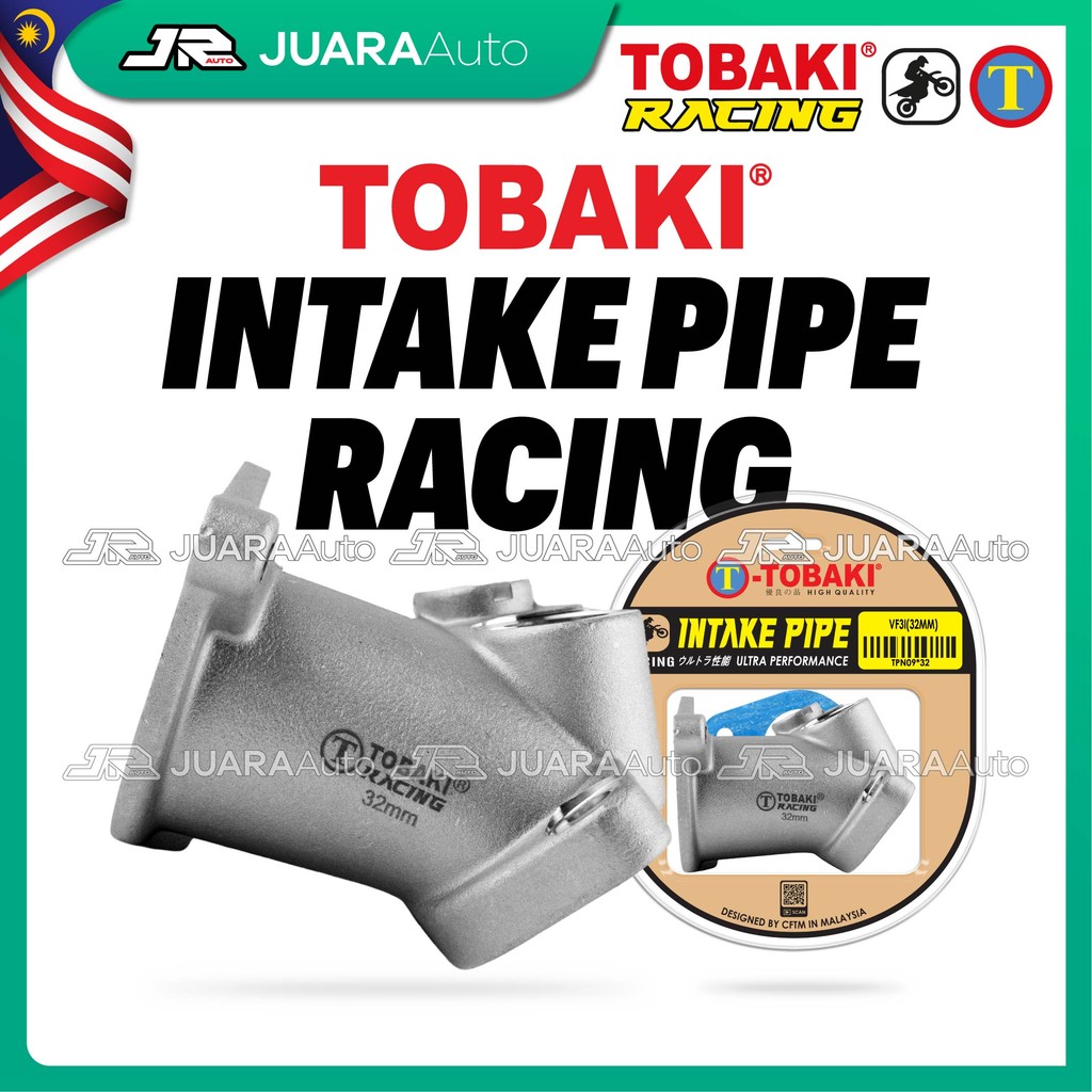TOBAKI Racing Intake Pipe LC135/FZ150/VF3I/SRL115 FI/EX5/DREAM/WAVE100 ...