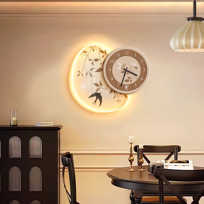Jam Dinding Jam Vintage Decorative French Style Wall Clock, Modern ...