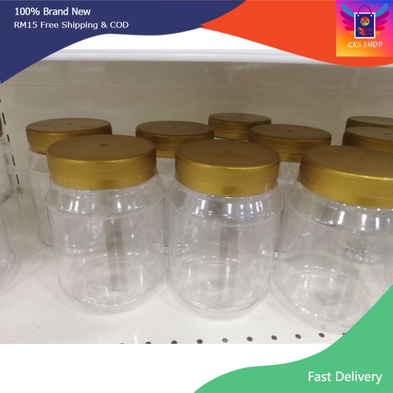 READY STOCK Balang Kuih Raya Plastik Transparent Bekas Kedap Udara ...