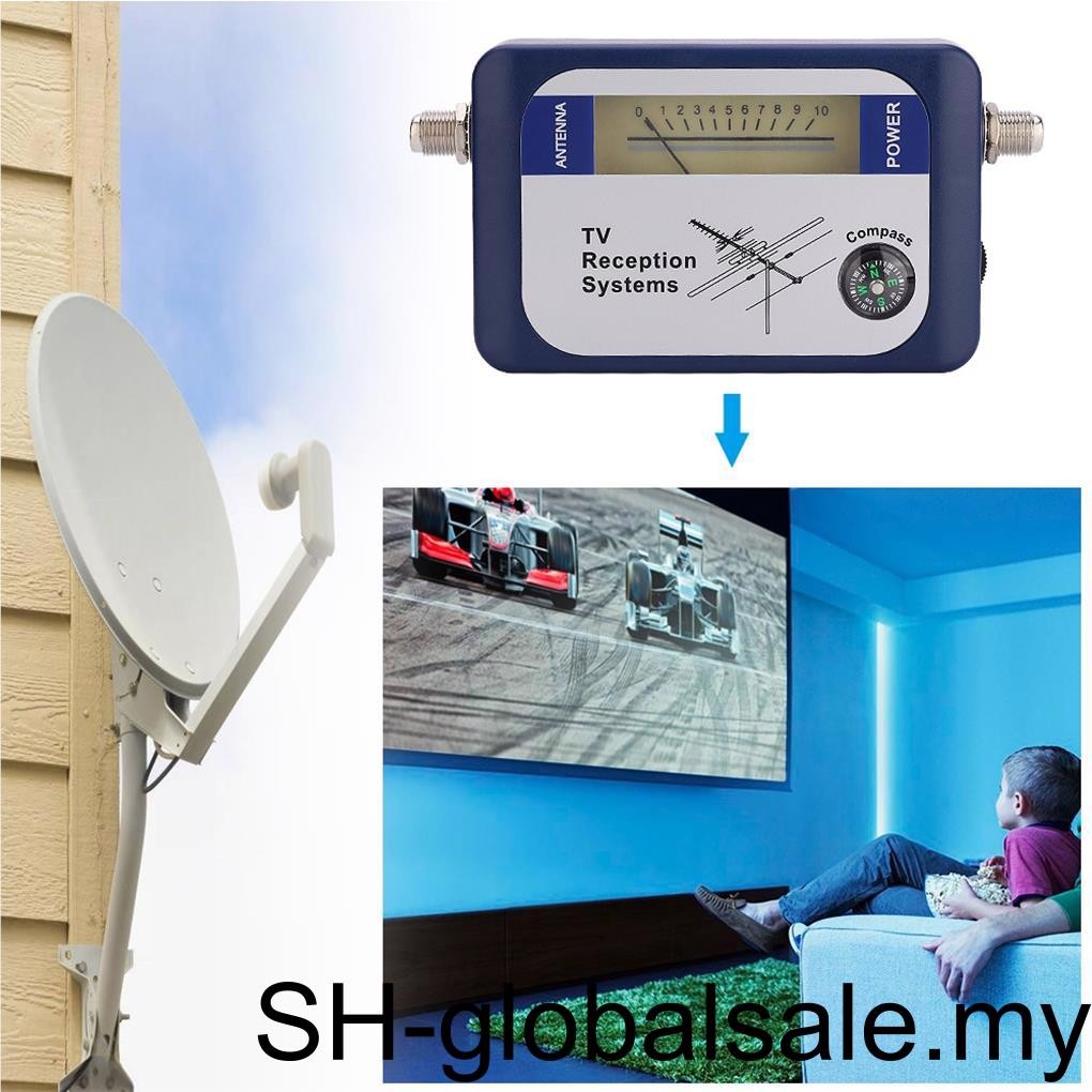 Mini DVB-T Finder Digital Aerial Terrestrial TV Signal Detector Antenna ...