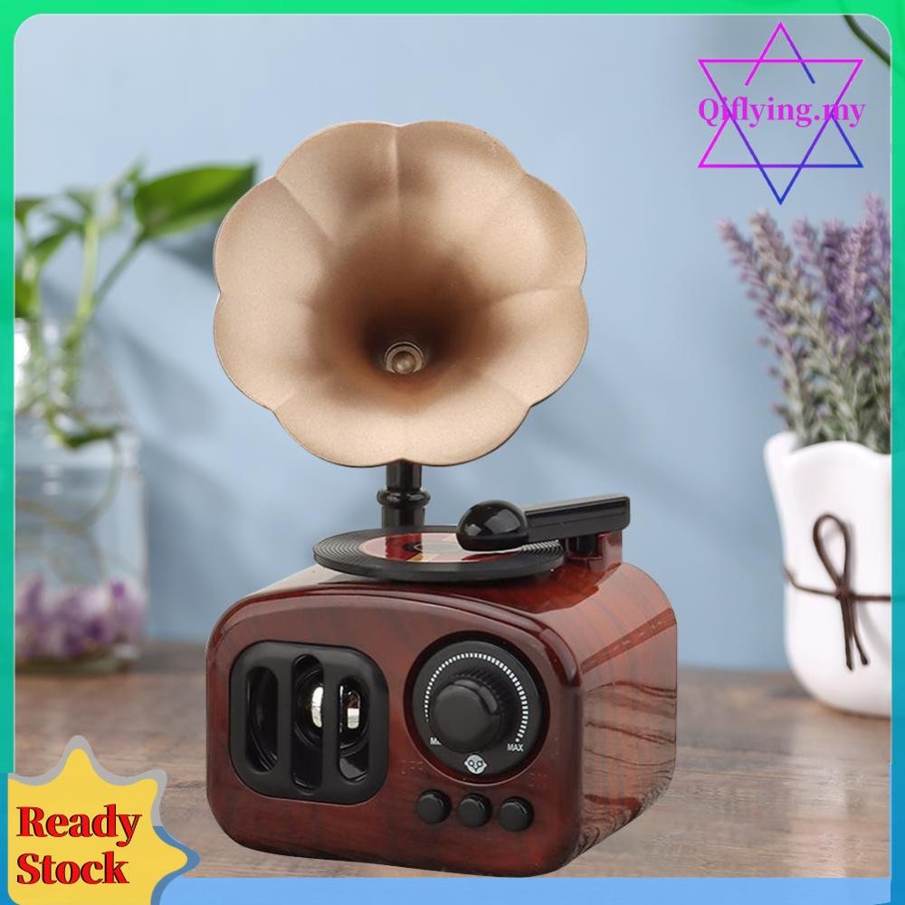 Classical Vintage Phonograph Music Box Retro Gramophone Music Box ...