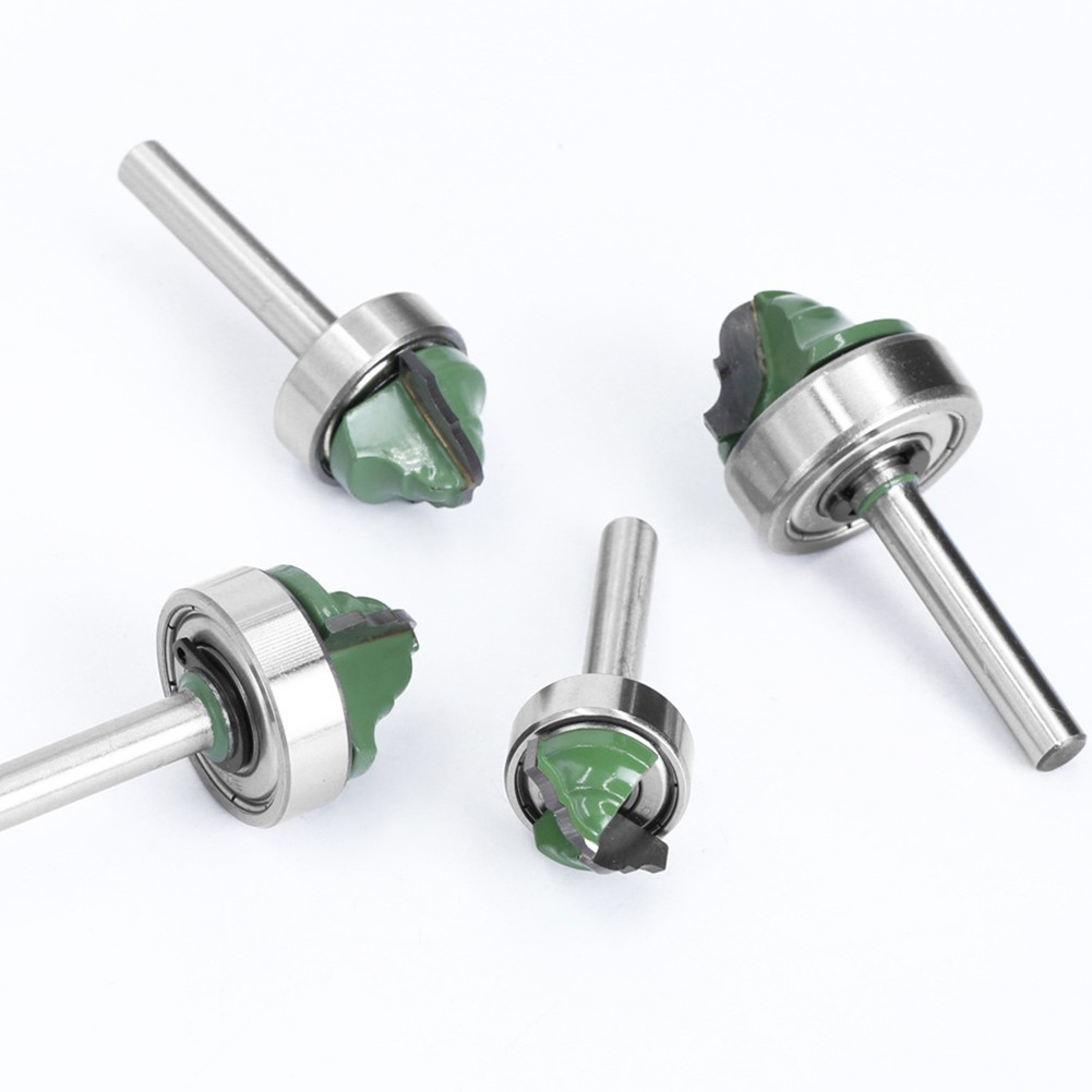 Double Roman Ogee Router Bit Nice Operation 45# Steel 6mm Shank Router ...