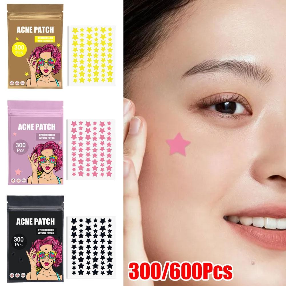 Invisible Acne Pimple Patch Cute Star Shape Colorful Skin Acne Patch ...
