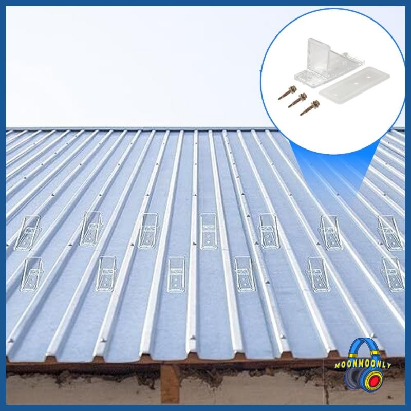 MOOMMY Gutter Snow Guard For Metal Roofs With Leak Proof Gasket And ...
