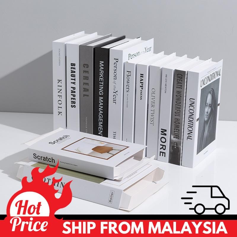 Boleh lipat Buku Hiasan Aesthetic Book Dummy Decoration | Shopee Malaysia