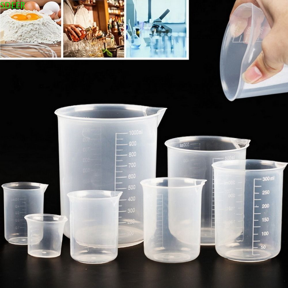 SDEER Beaker Reusable Multipurpose for Kitchen Laboratory Test with ...