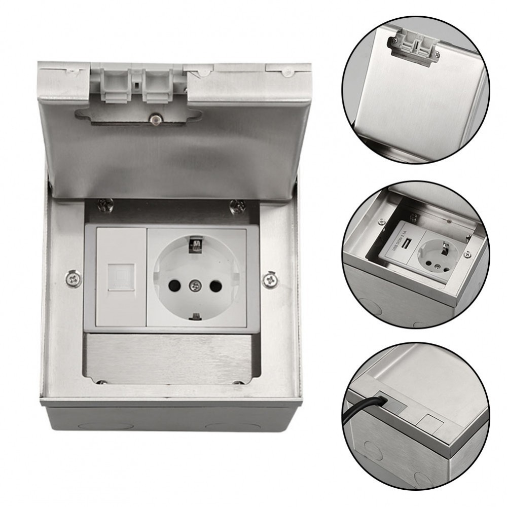 【SEMLL】Sleek and Stylish Concealed Builtin Waterproof Socket Made of ...