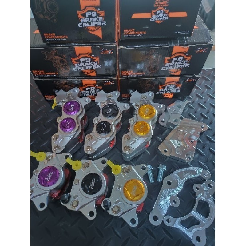 MAGIC BOY CALIPER PUMP P9 P8 P34 ORIGINAL CALIPER BRACKET 2pot 4 pot ...