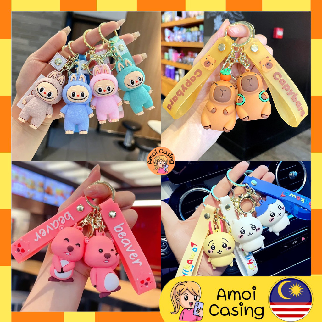 3D Pikachu Gengar Chiikawa Usagi Labubu Hello Kitty Loopy Spoder-Man ...