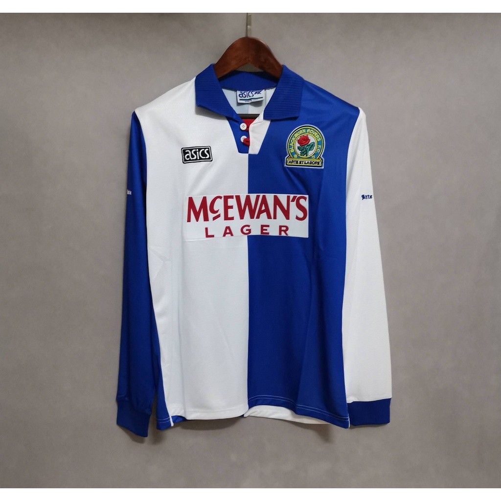 94-95 BLA Home Long Sleeve Retro Soccer Jersey BRFC Football | Shopee Malaysia