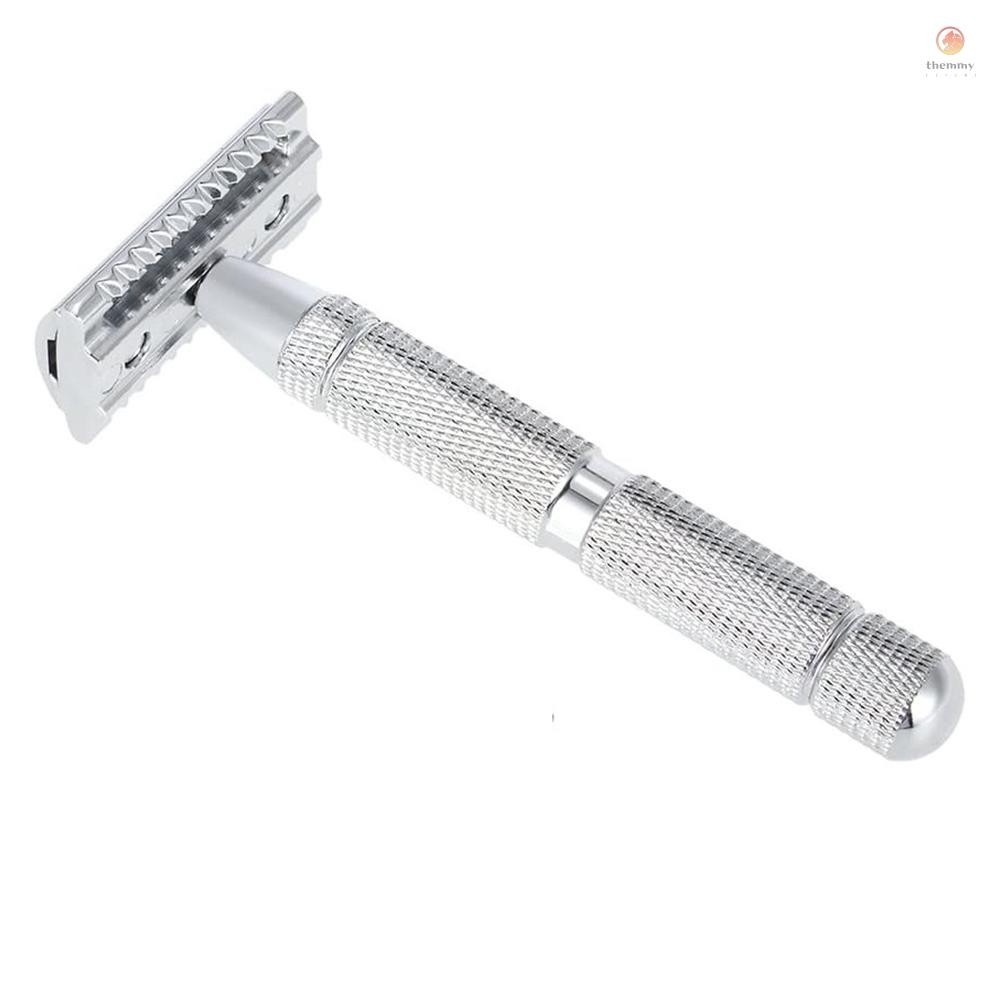 Stainless Steel Safety Razor Traditional Men's Double Edge Shaving ...