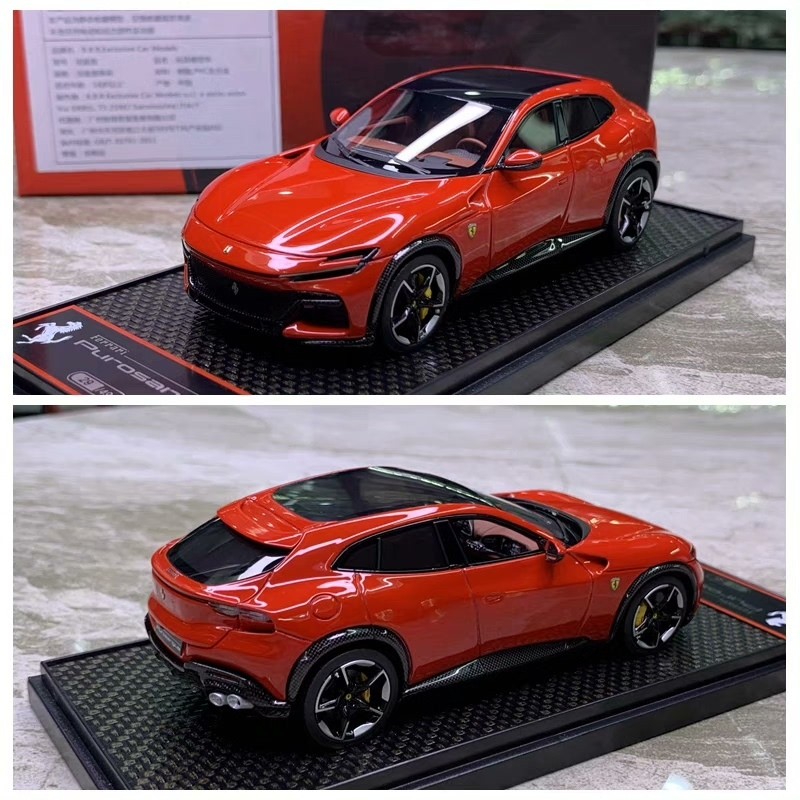Bbr 1: 43 Ferrari PUROSANGUE FUV Standard Red/Panoramic Sunroof Version ...