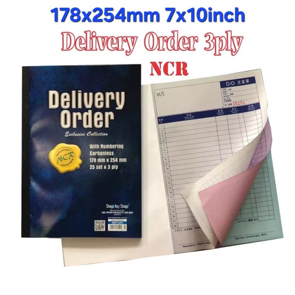 Delivery Order Book SBS 0282 / Invoice Buku Invois SBS0281 with ...