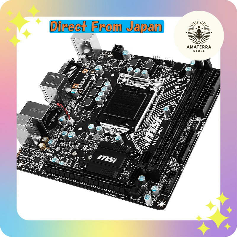 MSI H110M PRO-VH Micro ATX Motherboard with Intel H110 Chipset (D-SUB & HDMI) | Shopee Malaysia