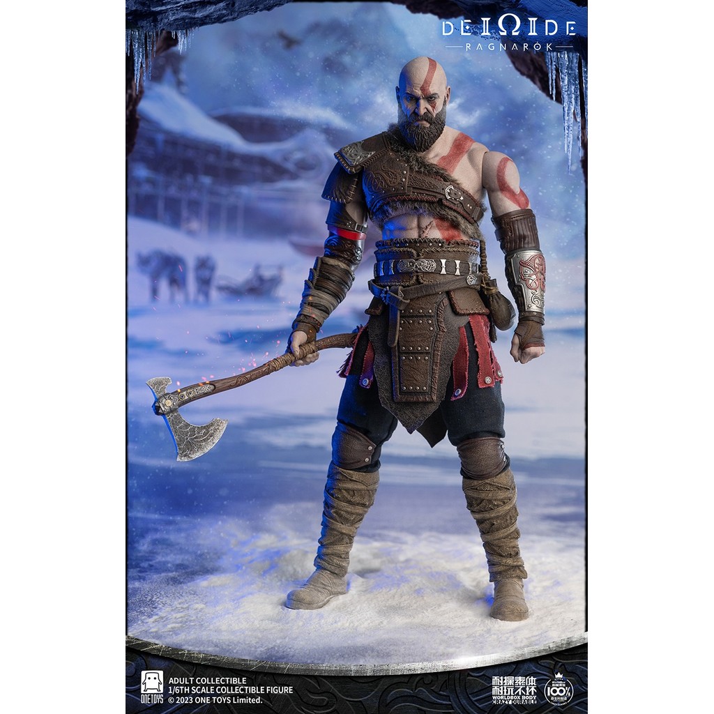 Onetoys 1/6 Durable God of War 5 Kui Shen Quitus OT019 Movable Soldier ...