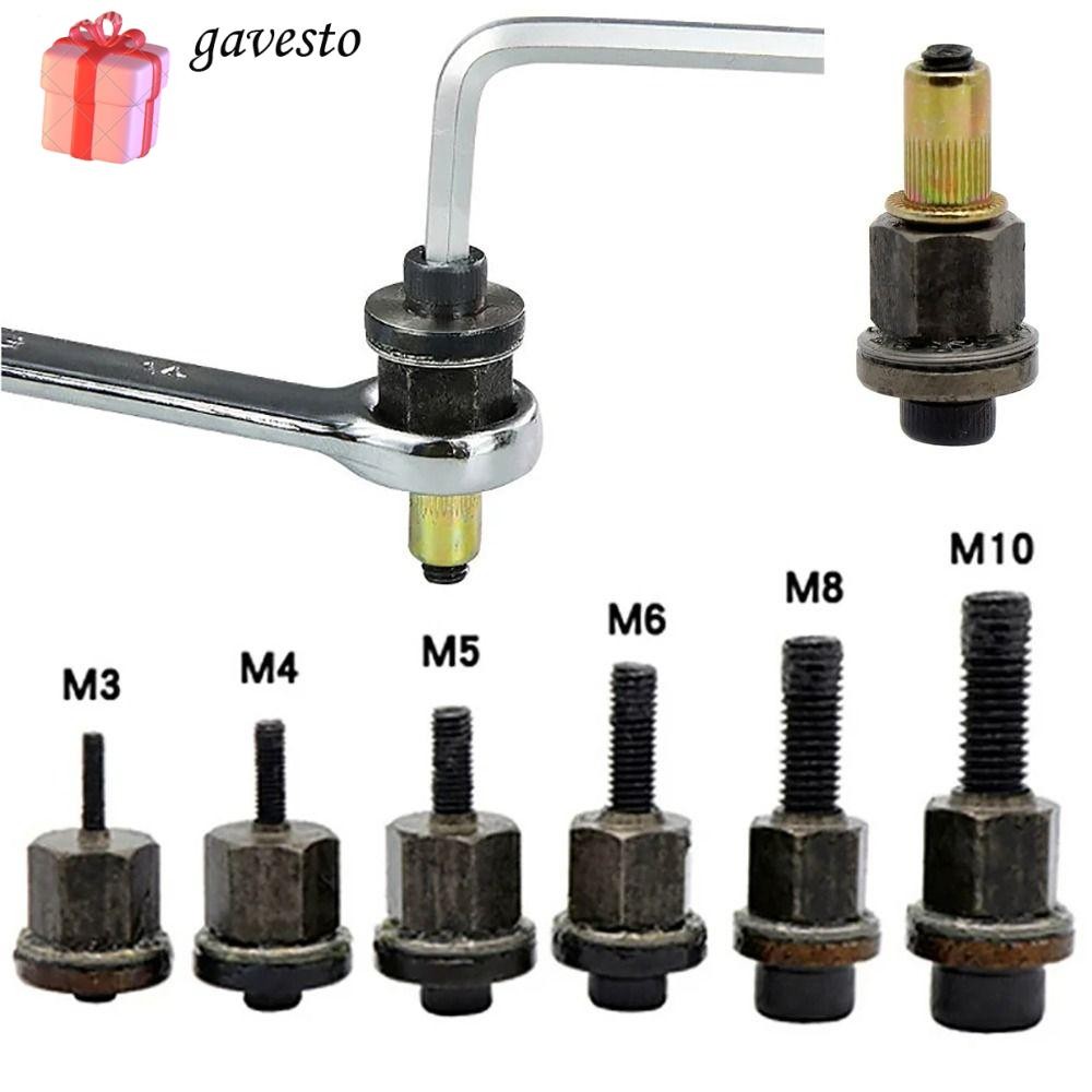 GAVESTO 1Pcs Manual Riveter Tool, Mandrel Staple M3 M4 M5 M6 M8 M10 ...