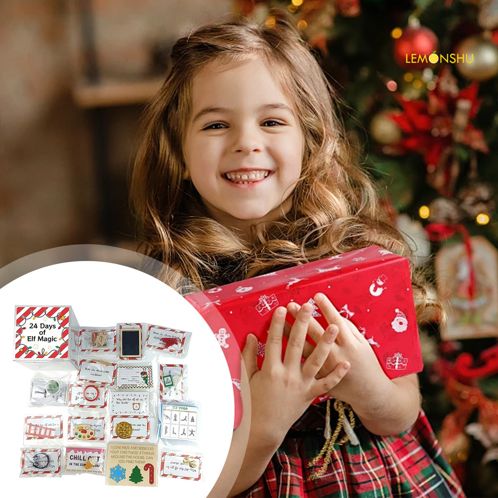 lemonshu-Christmas Elf Kit 24 Days of Xmas Elf Accessories Fun Elf ...