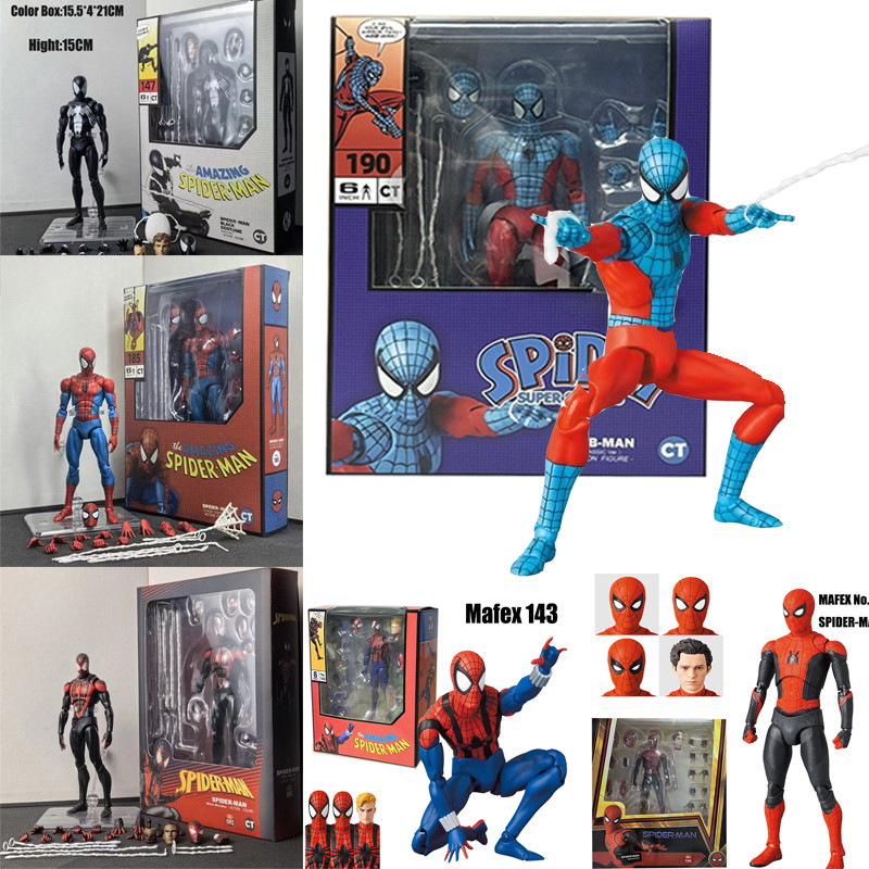 Mafex Spider Man Web-Man Mafex 190 Spidey Super Stories Symbiote ...