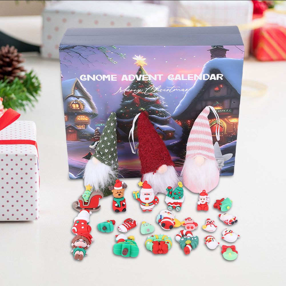 [Redkee.my] 2024 Christmas Gnome Advent Calendar 24 Days Xmas Countdown ...