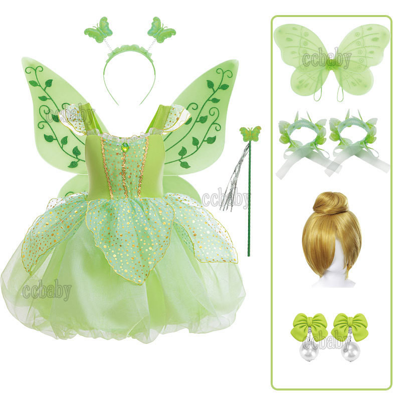 Little Tinkerbell Clothing for Kids Girls Birthday Carvinal Theme Party ...