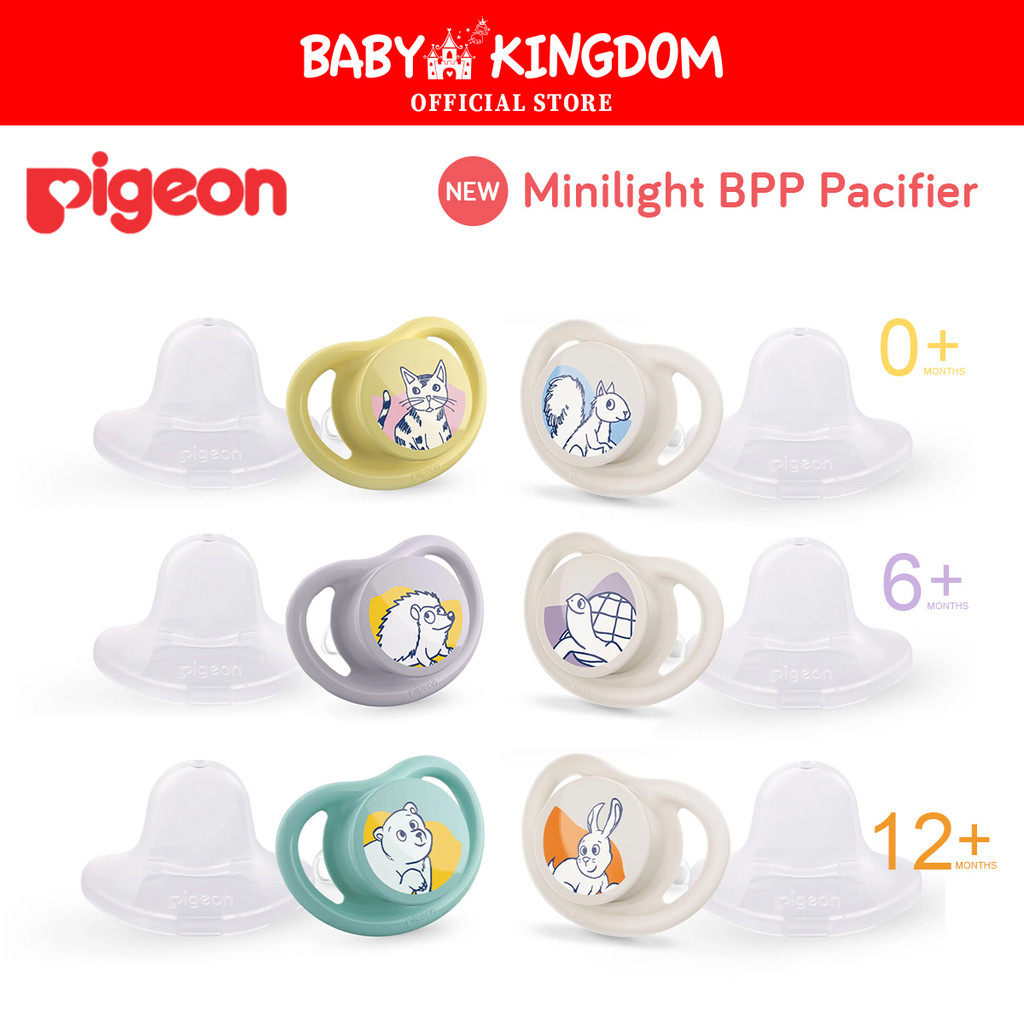 Pigeon Pacifier MiniLight Sustainable Collection BPP (2pcs) | Shopee ...