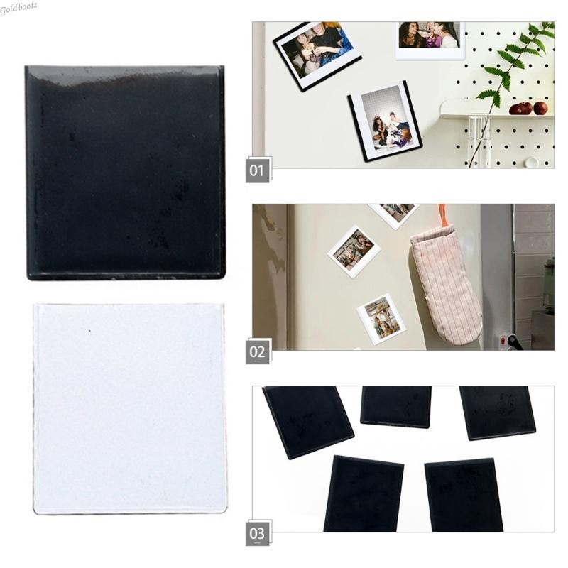 GB Set of 5pcs Clear Acrylic Magnetic Picture Holder Magnetic Pictures ...