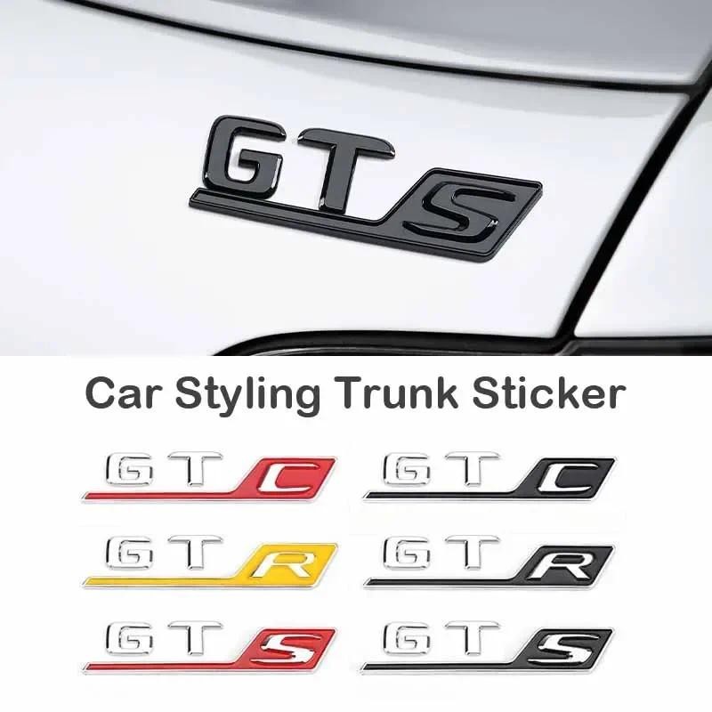 GTR GTS GTC 3D ABS Letter Rear Trunk Decal Emblem Badge Sticker For ...