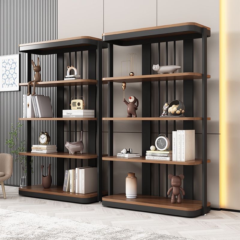 Multi-Level Floor Standing Showcase Display Shelf Office Partition with ...