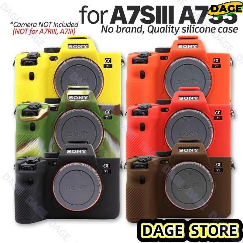COD Silicone Case SONY A7SIII A7S3 With COLOR VARIATION Generic (Not for A7RIII A7III) CAMERA ...
