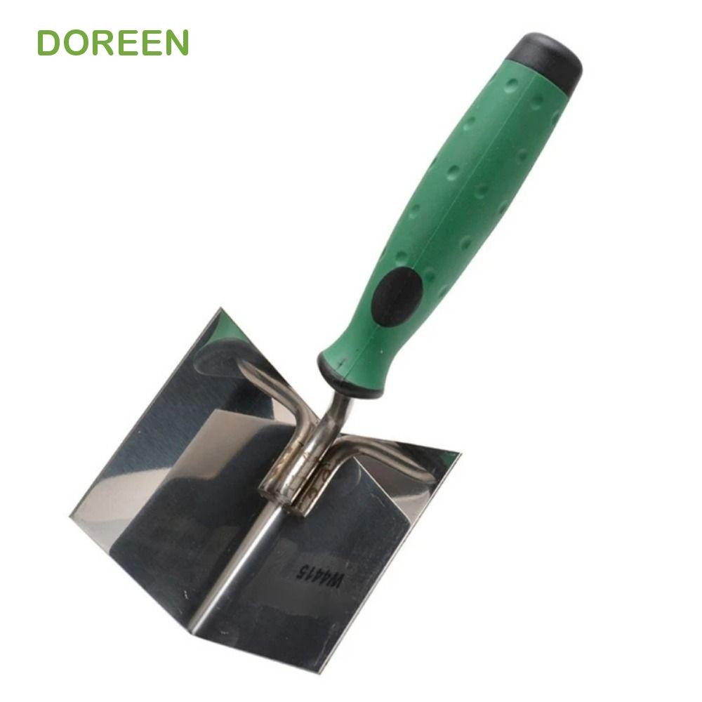 DOREEN Corner Trowel, Stainless Steel Easy To Use Putty Scraper, Flexes ...