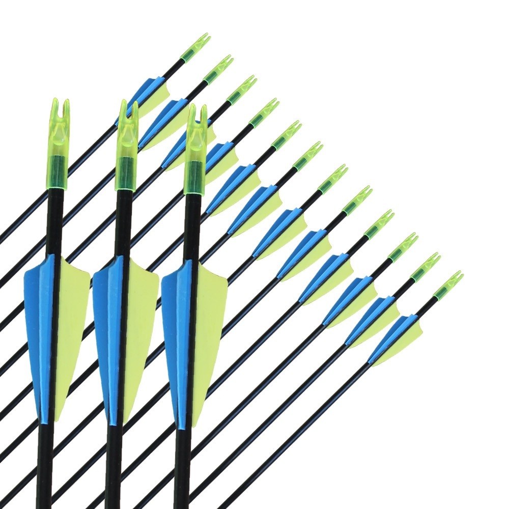 Musen Linkboy Fiberglass Arrow Recreational Archery Light Weight ...