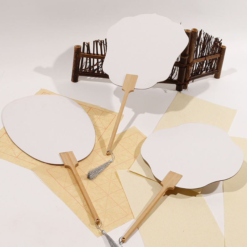 Tuan Fan Blank Tuan Fan Tuan Fan Blank Children's Tuan Fan diy Fan Rice ...