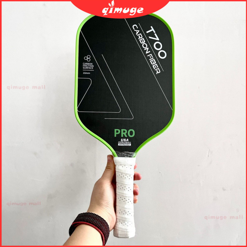 Toray Carbon Fiber Pickleball Paddle T700 16mm Frosted Professional ...