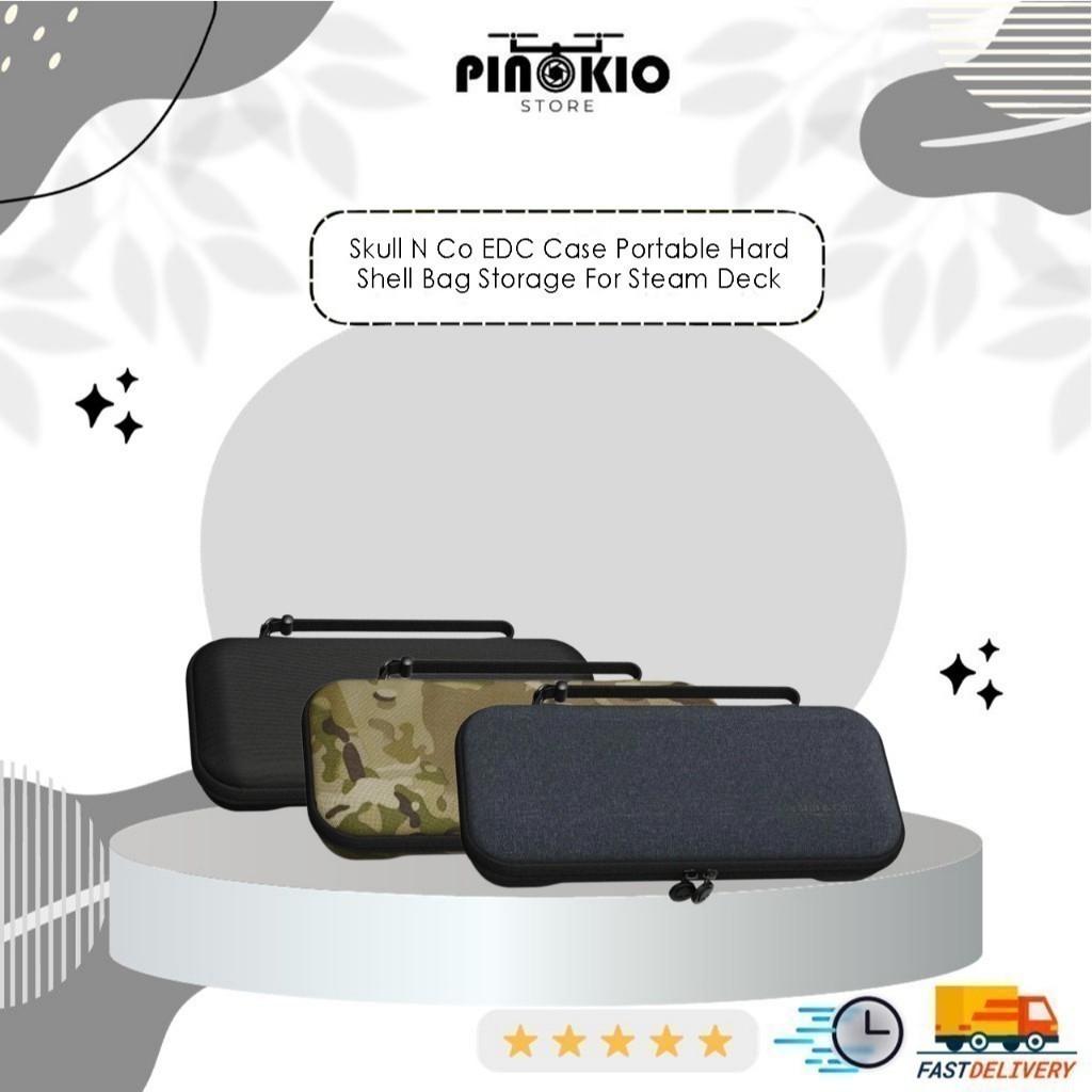 482 Skull N Co EDC Case Portable Hard Shell Bag Storage For Steam Deck ...