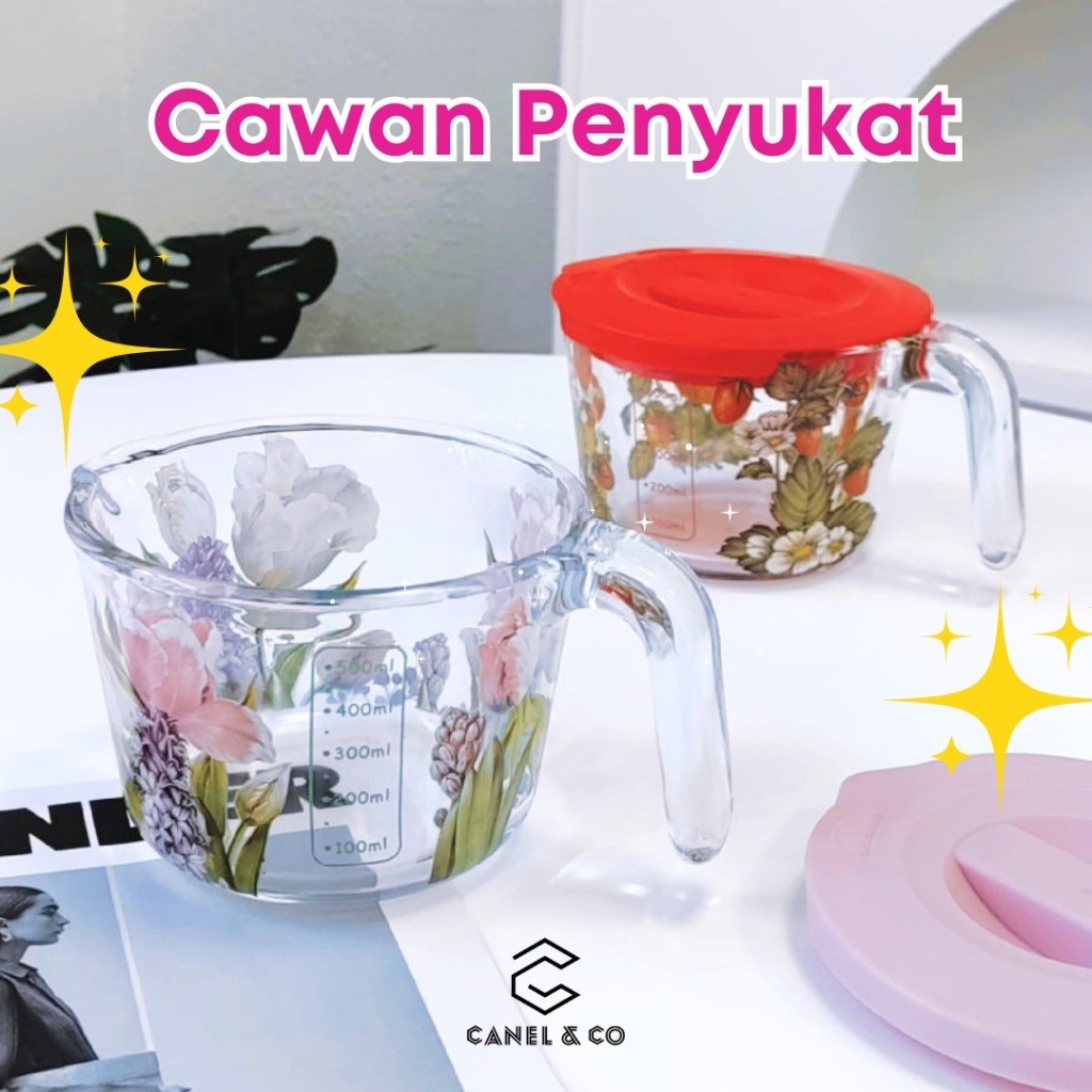 Measuring Cup Tempered Glass Heat Resistant Measuring Glass Jar With ...