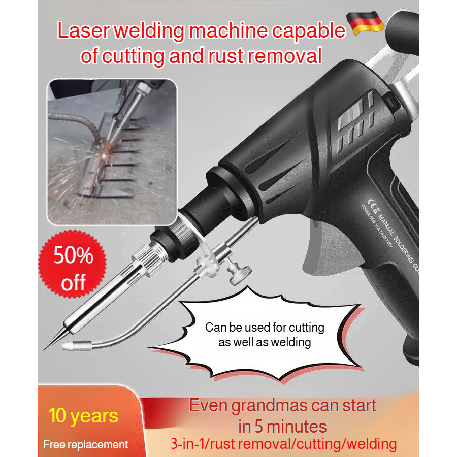 Handheld Laser Welder/7in1 220V 90W Welding Gun Automatic Soldering Gun ...