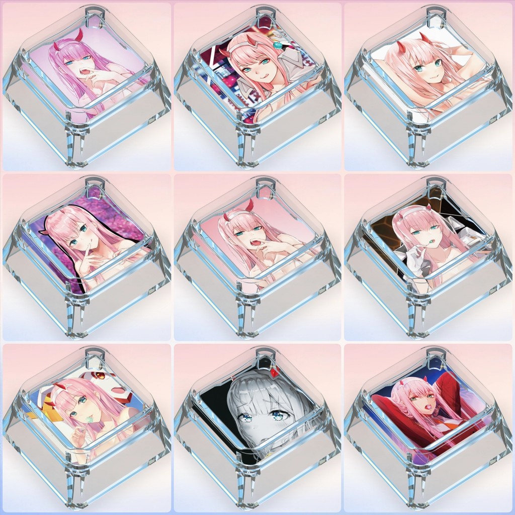 ZERO TWO Unique Keycap National Team Cross Axis Single wooting Night ...