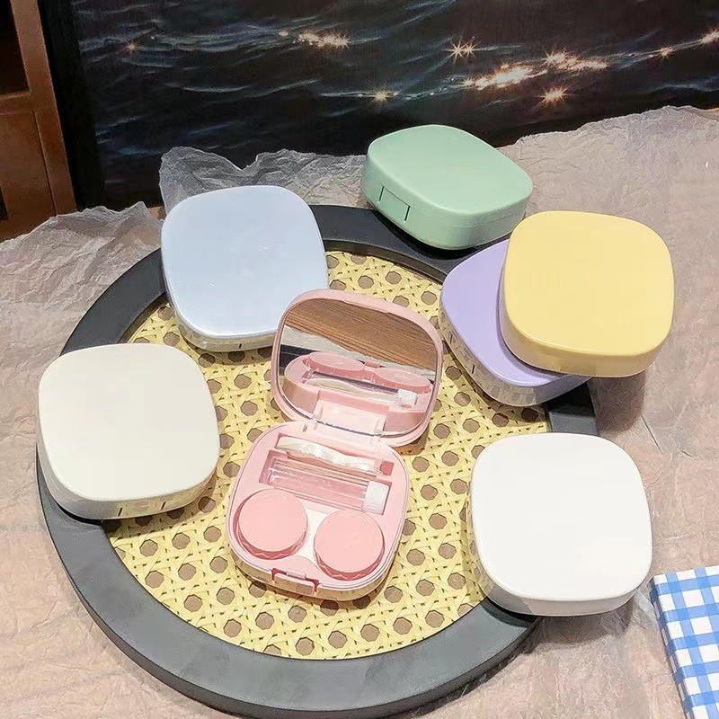 Contact lens case Simple cute contact lens case DIY contact lens case ...