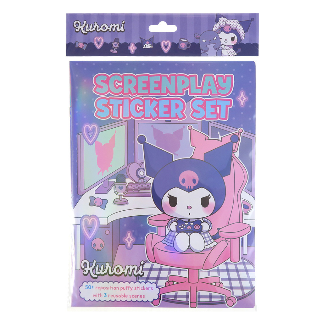 Kuromi Cute Screenplay Sticker Set (9114) | Shopee Malaysia