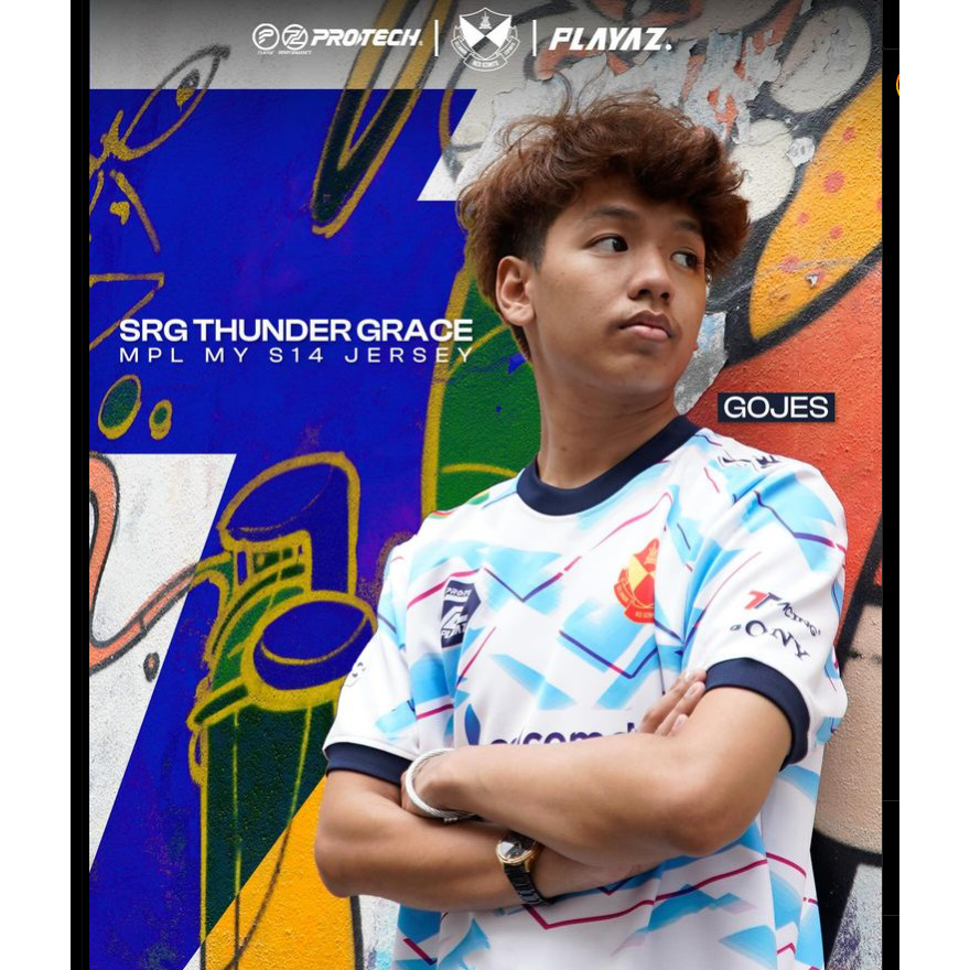 2024 Playaz X SRG Season 14 Away Jersey,"Red Giants" Esport Full ...