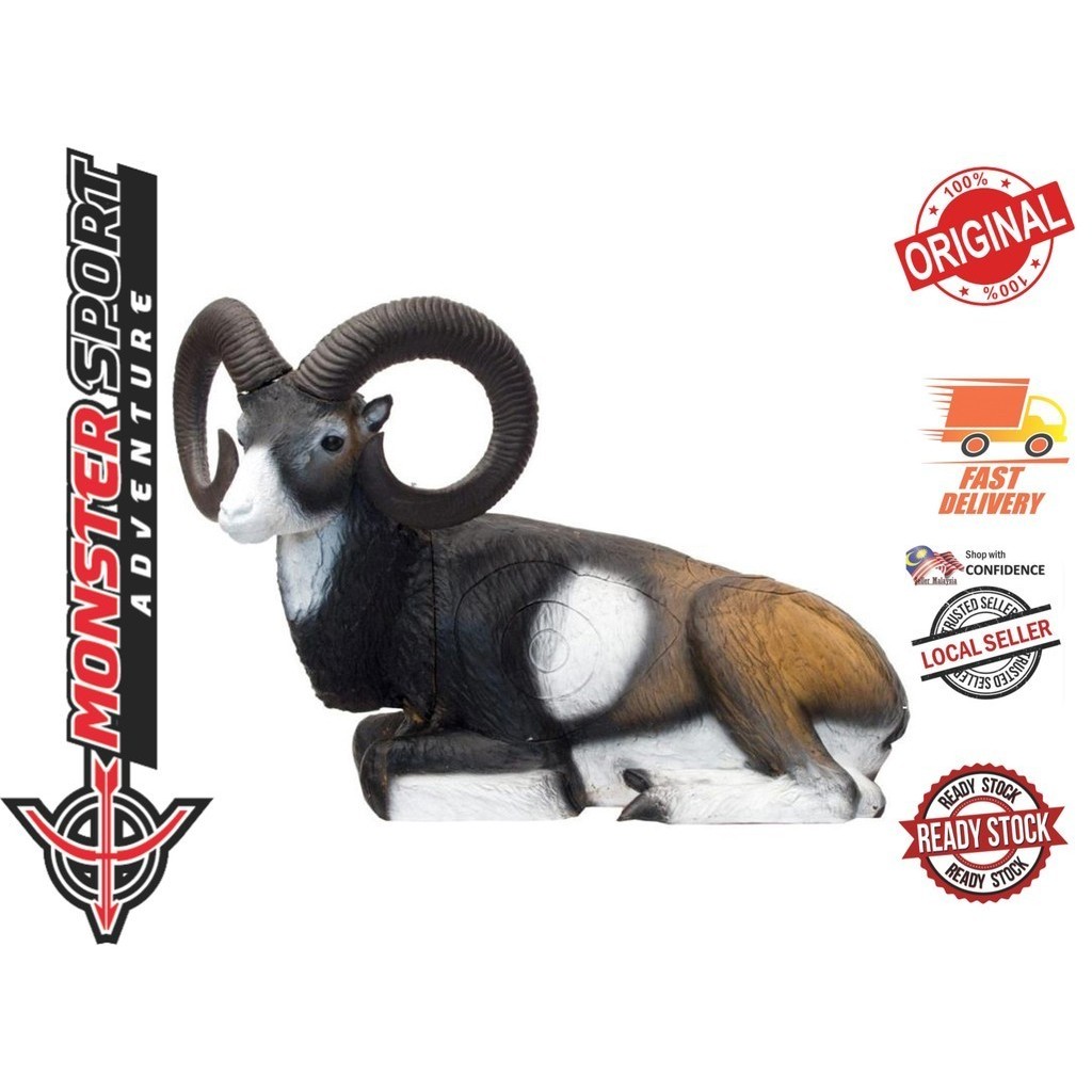 Archery SRT Archery 3D Target Muflon Bedded Group 2 Archery Recurve ...