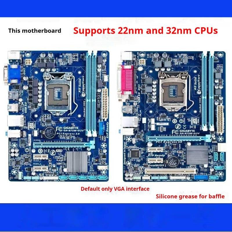 📢READY STOCK📢Mix Brand Socket 1155 1150 1156 1151 Motherboard H55 H61 ...
