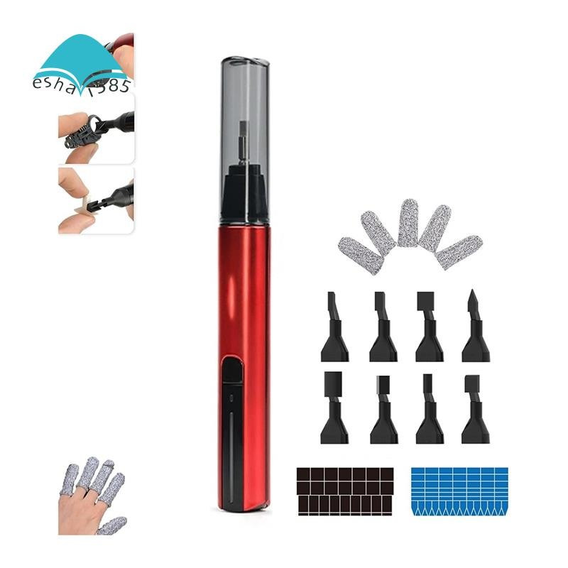 Reciprocating Electric Sander, 3-Speed Adjustable Detail Sanding Pen, 8 ...