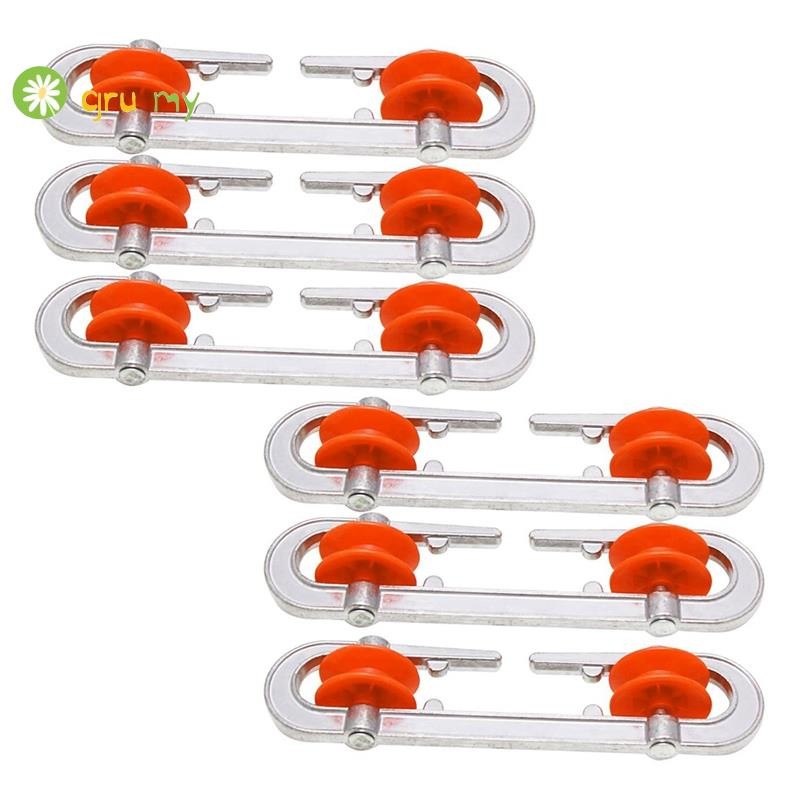 6 Pcs Clothesline Spreader, Aluminium Heavy Duty Outdoor Clothes Line ...