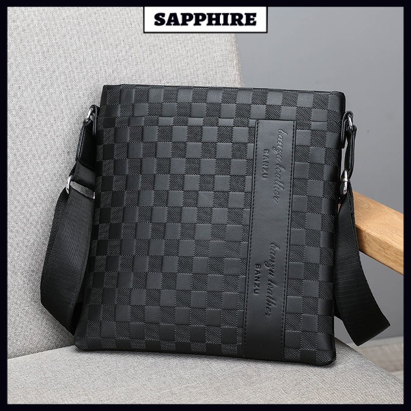 2024 beg bahu lelaki jenis popular baru beg messenger beg fesyen ...