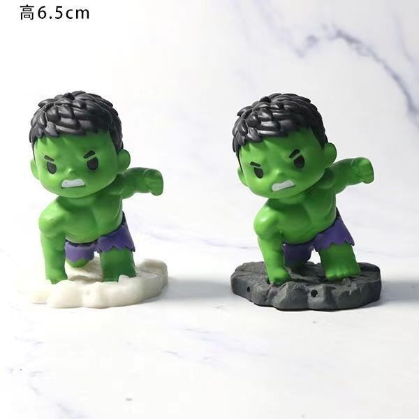 Bulk Genuine Avengers Q Version Pop Mart Hulk Marvel Creative Character ...