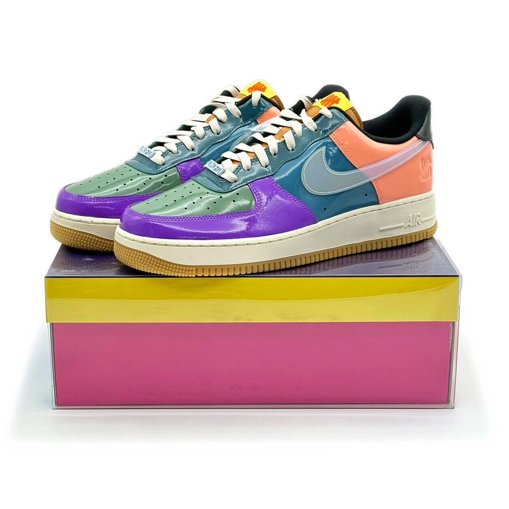 DV5255-500 Nike Air Force 1 Low SP Undefeated Multi-Patent Wild Berry ...