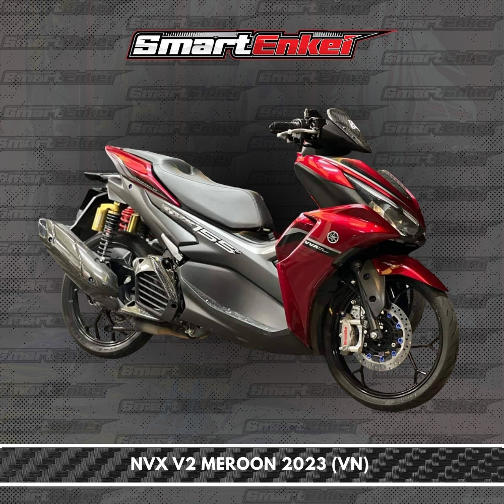 ORIGINAL - COVERSET NVX V2 RED MAROON 2023 ORI VIETNAM | Shopee Malaysia