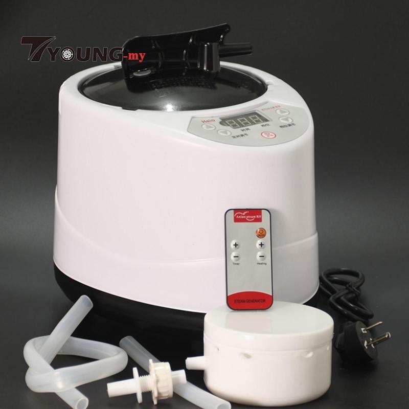 [Available] 1500W Sauna Steamer Pot Portable Sauna Steamer Pot Timer ...