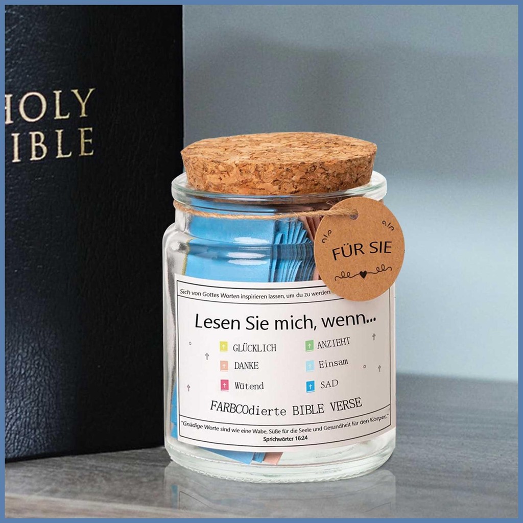 Bible Verse Jar Prayer Jar Women Bible Accessories Christian Jar ...